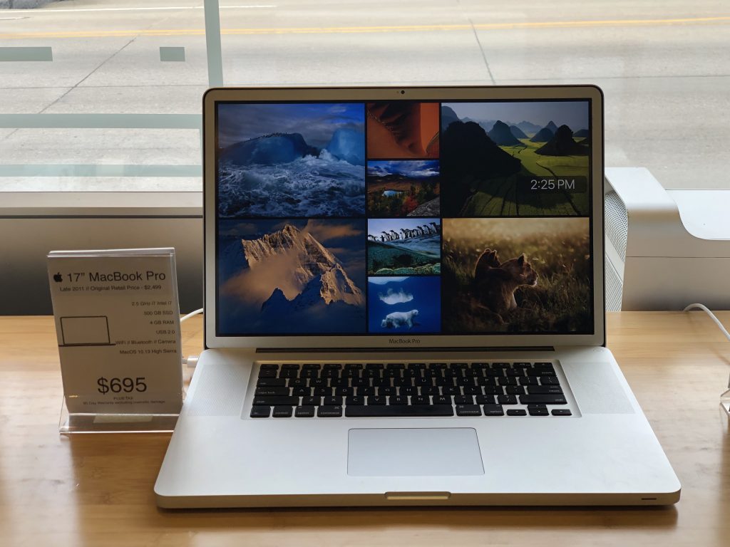 Sold - 17" MacBook Pro Late 2011 // $695 - Boulder Mac Repair