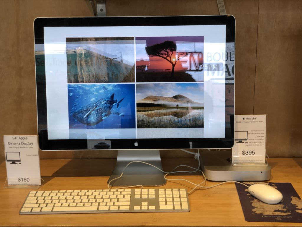 Sold - 24" Apple Cinema Display $150 // Mac Mini Mid 2011 $395 ...